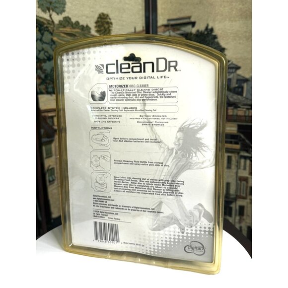 Clean DR | Other | Clean Dr Motorized Disc Cleaner Automatically Cleans ...
